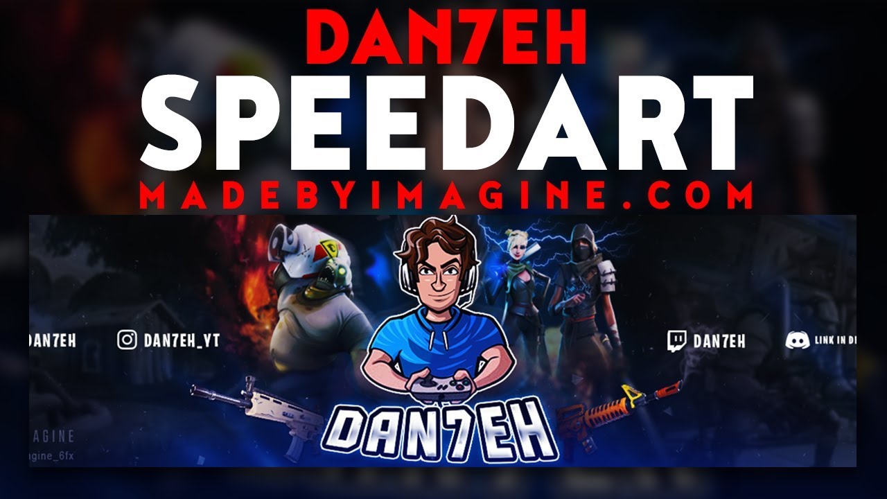 [Old] Dan7eh – Fortnite Banner Speedart | Made by Imagine - YouTube