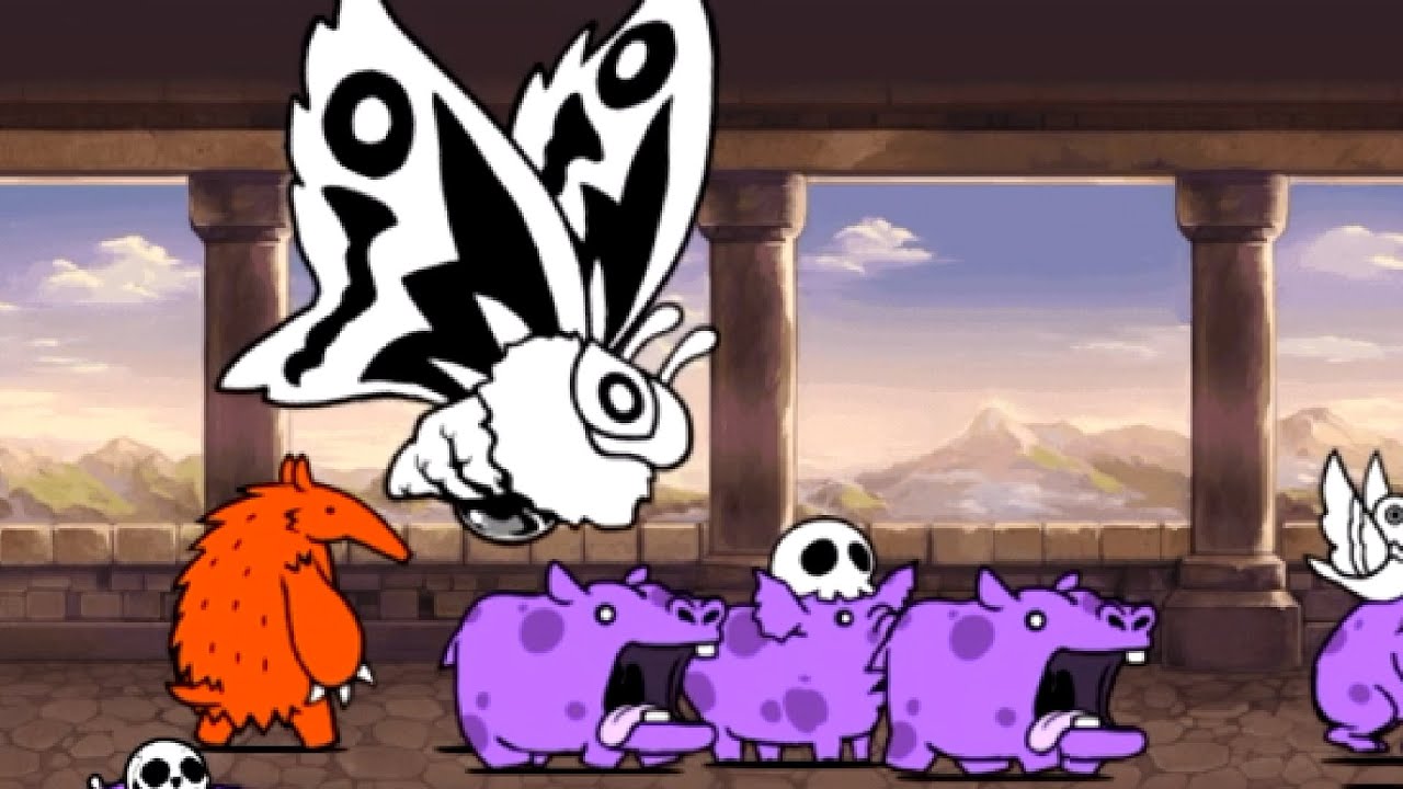 The Battle Cats - Mega-Mooth Exterminated. (On Mighty Wings Lv. MAX ...