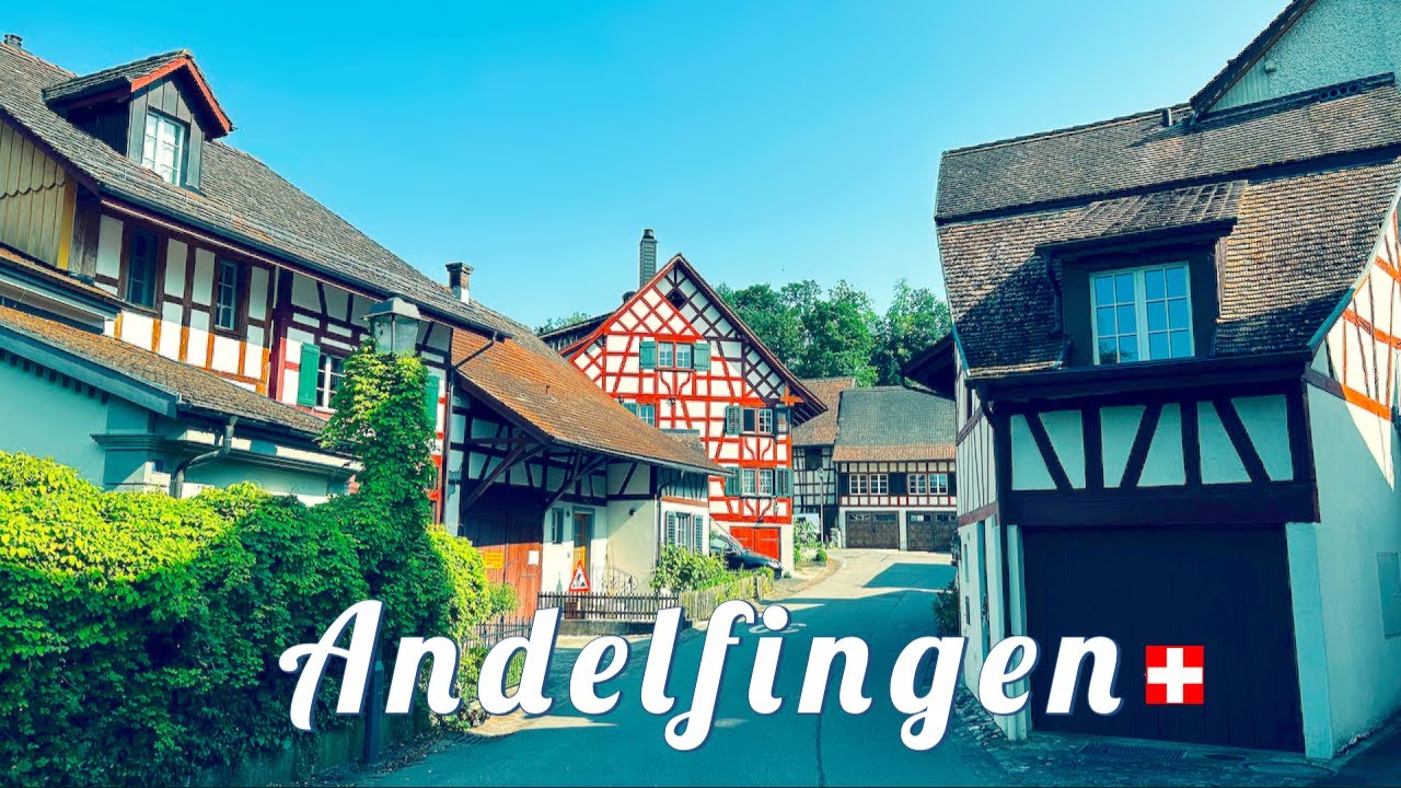 Andelfingen, Switzerland 4K - A hidden gem just next to Zurich - YouTube
