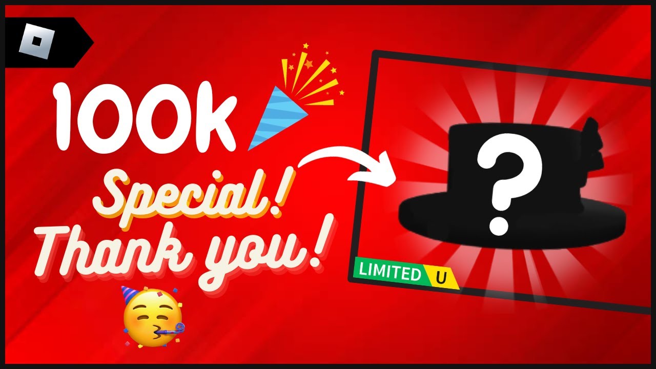 🎉Releasing a FREE ROBLOX UGC LIMITED!! (100K SPECIAL)🥳 #gaming #roblox ...