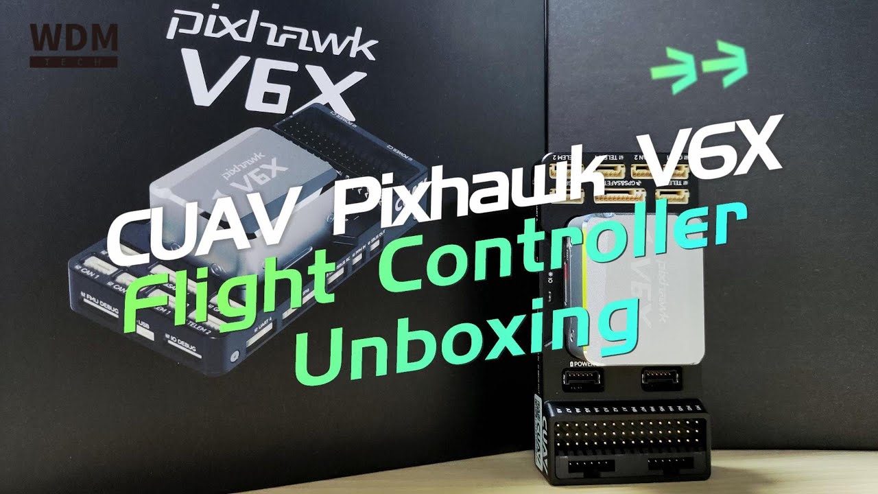 CUAV Pixhawk V6X Flight Controller Autopilot Unboxing - YouTube