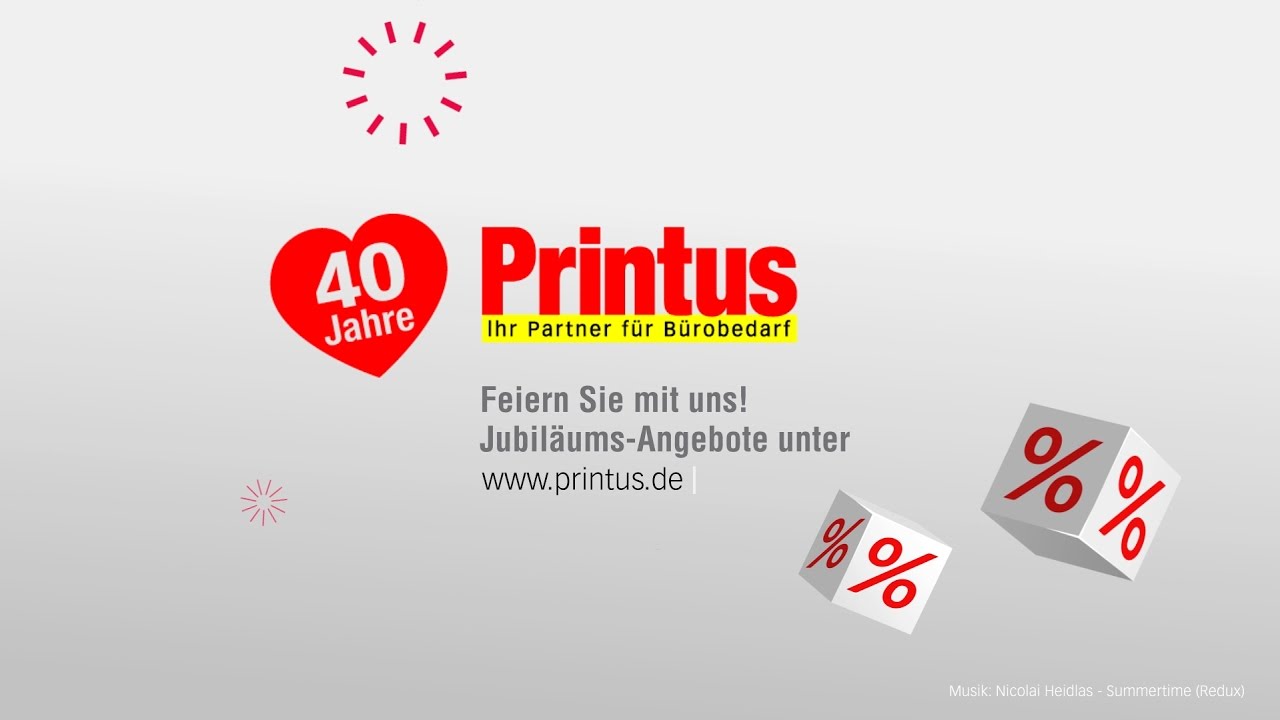 40 Jahre Printus - YouTube