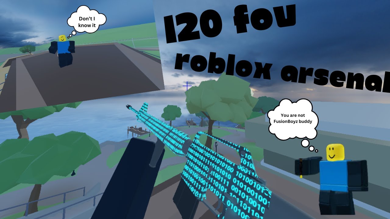 SO I USED THE HIGHEST FOV IN ROBLOX ARSENAL.... - YouTube