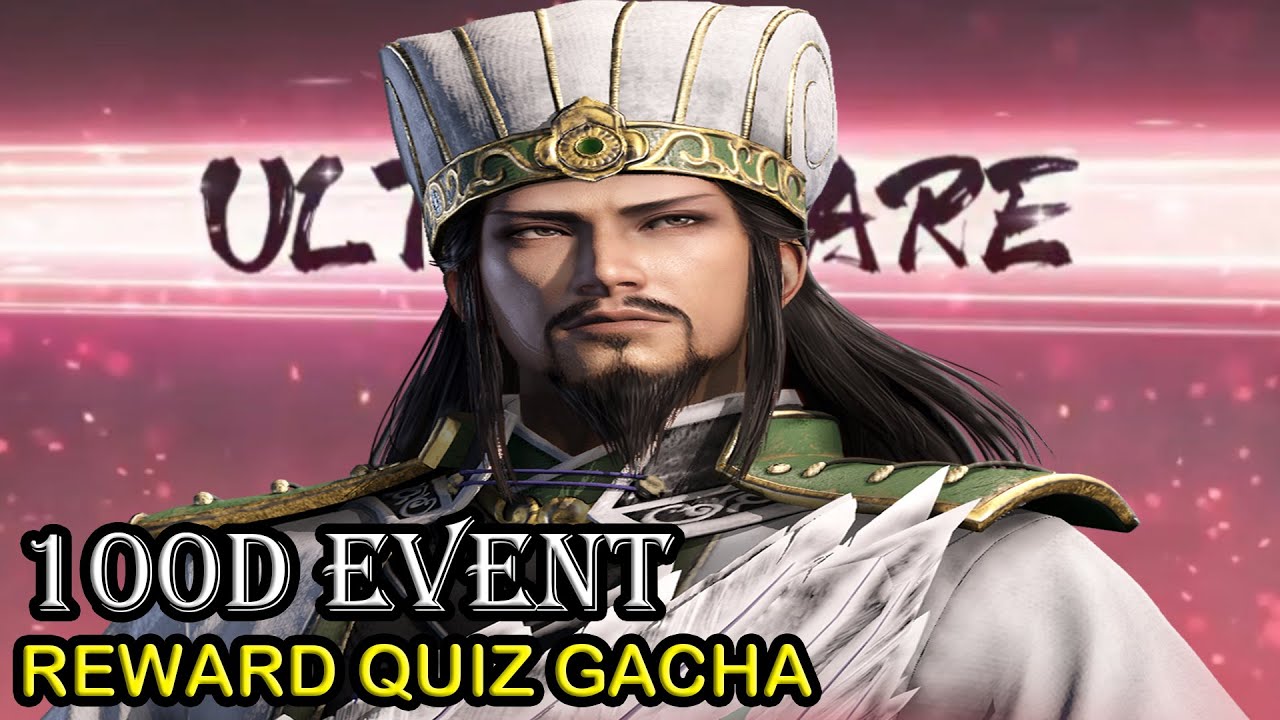 CODE, EVENT, QUIZ REWARD, GACHA 100D!!! Throne of Three Kingdoms TOTK ...