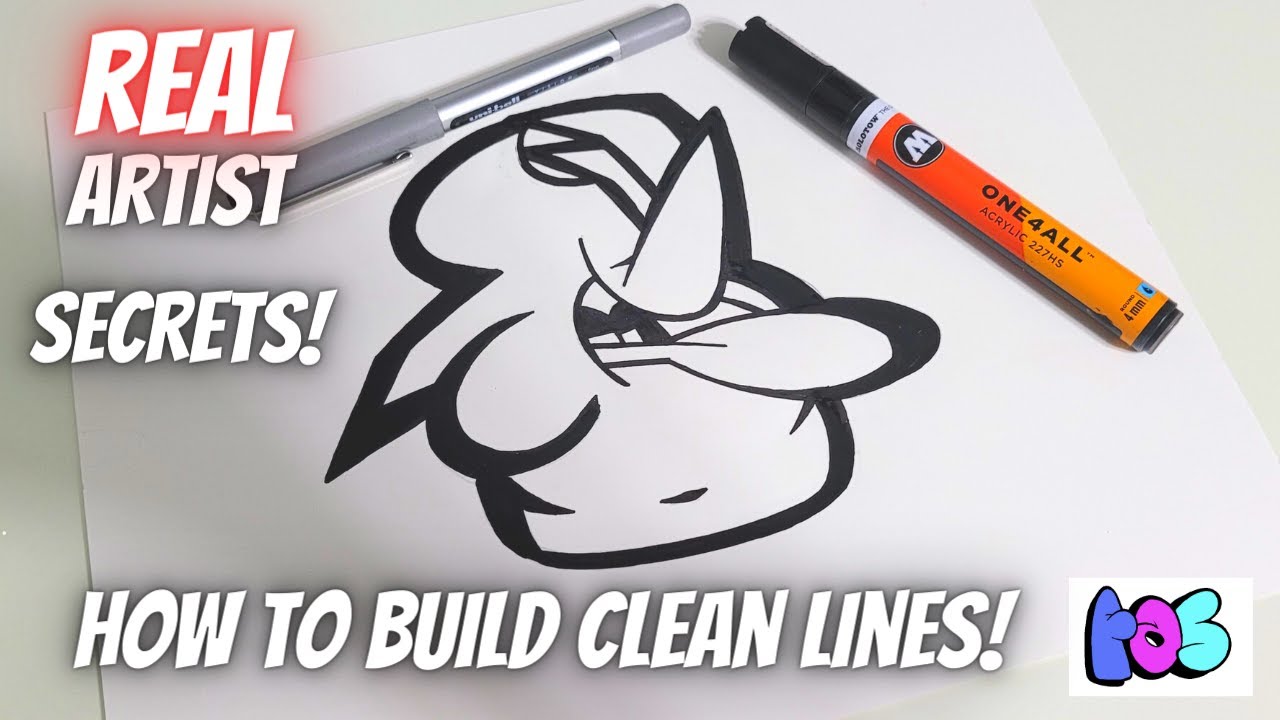 Create Illustration Line Work like a PRO! - YouTube