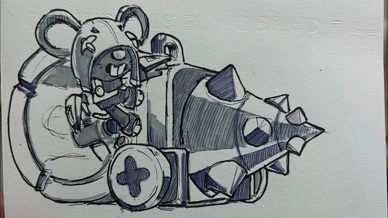 How to Draw Moe | Brawl Stars Moe Drawing | Moe Nasıl Çizilir - YouTube
