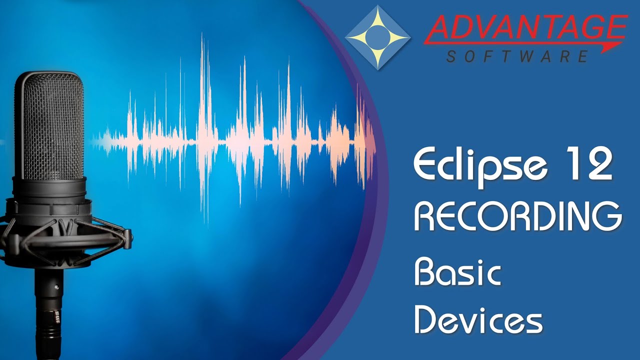 Eclipse 12 -- Recording Basic Devices - YouTube