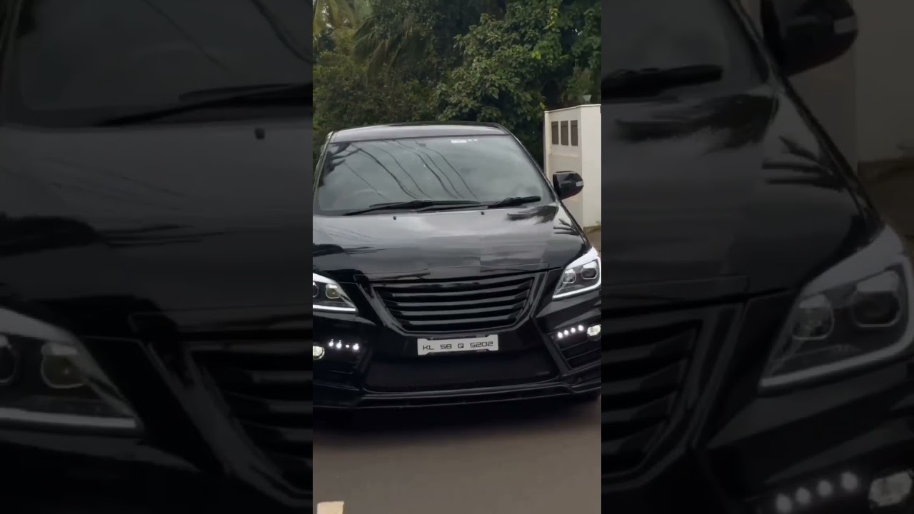 Toyota Innova fully modified - YouTube