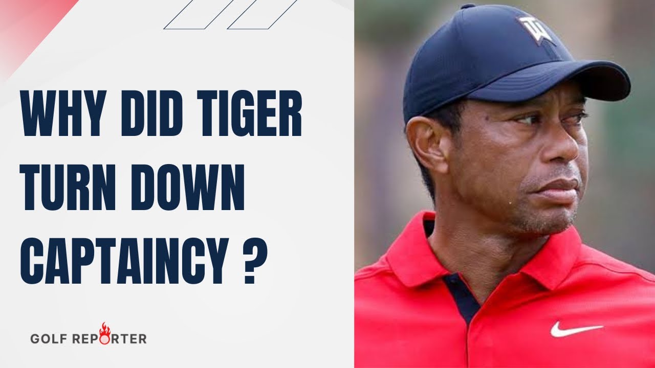 Tiger Reveals Reason Behind Declining Captaincy - YouTube