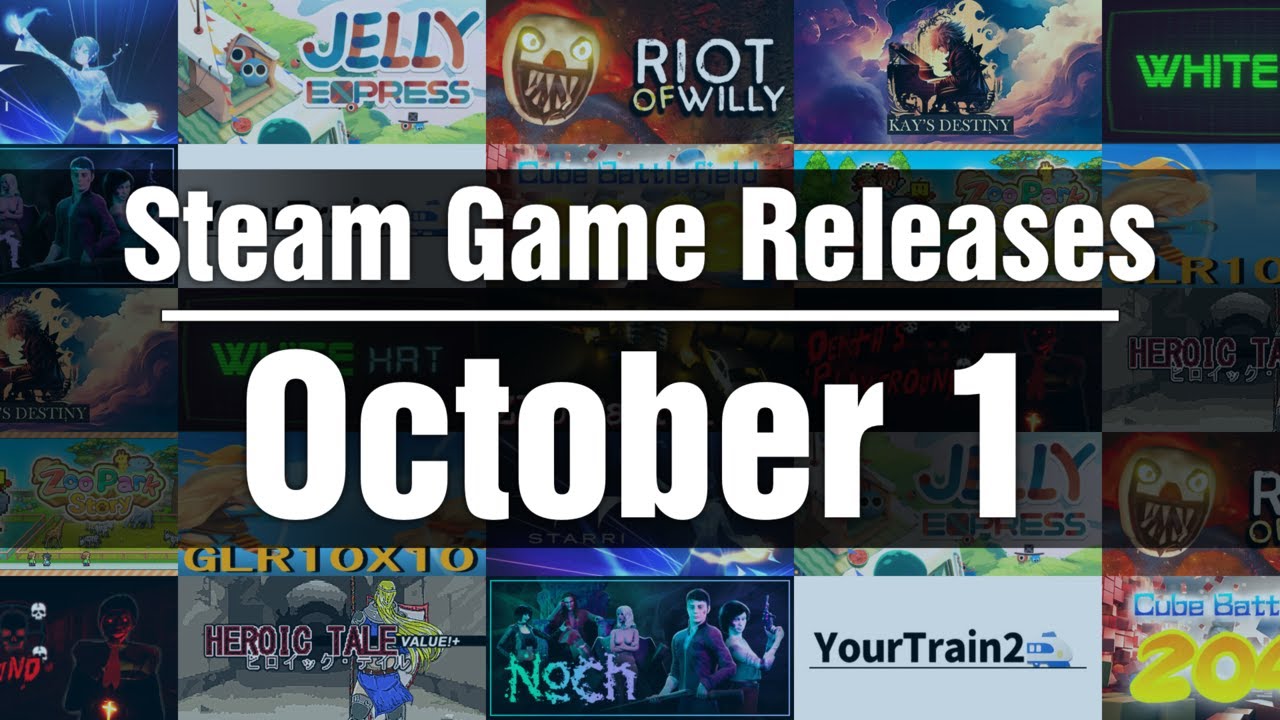 New Steam Games - Sunday October 1 2023 - YouTube