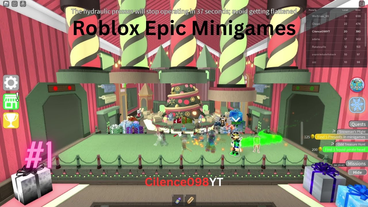 Roblox Epic Mini Games Gameplay #1 Hard Pressed/Brick Battle/The ...