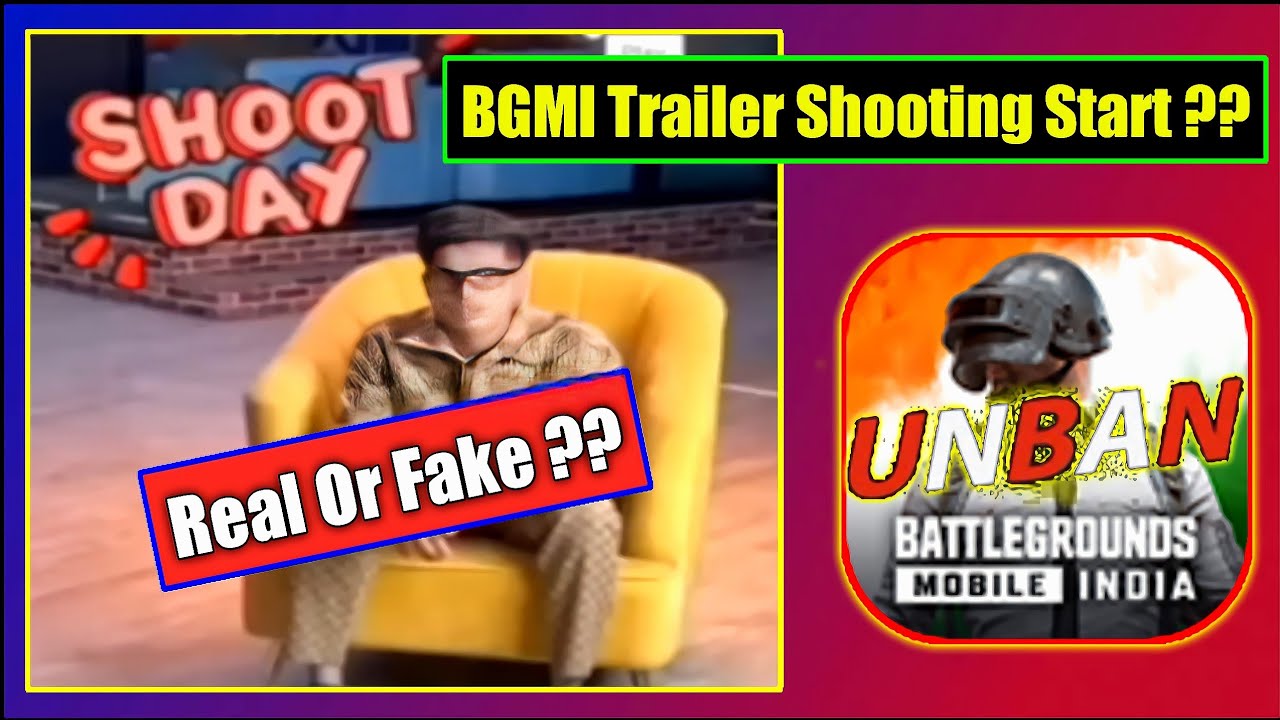 BGMI Trailer Shooting Start | Real Or Fake ?? Save Your I'd From ...