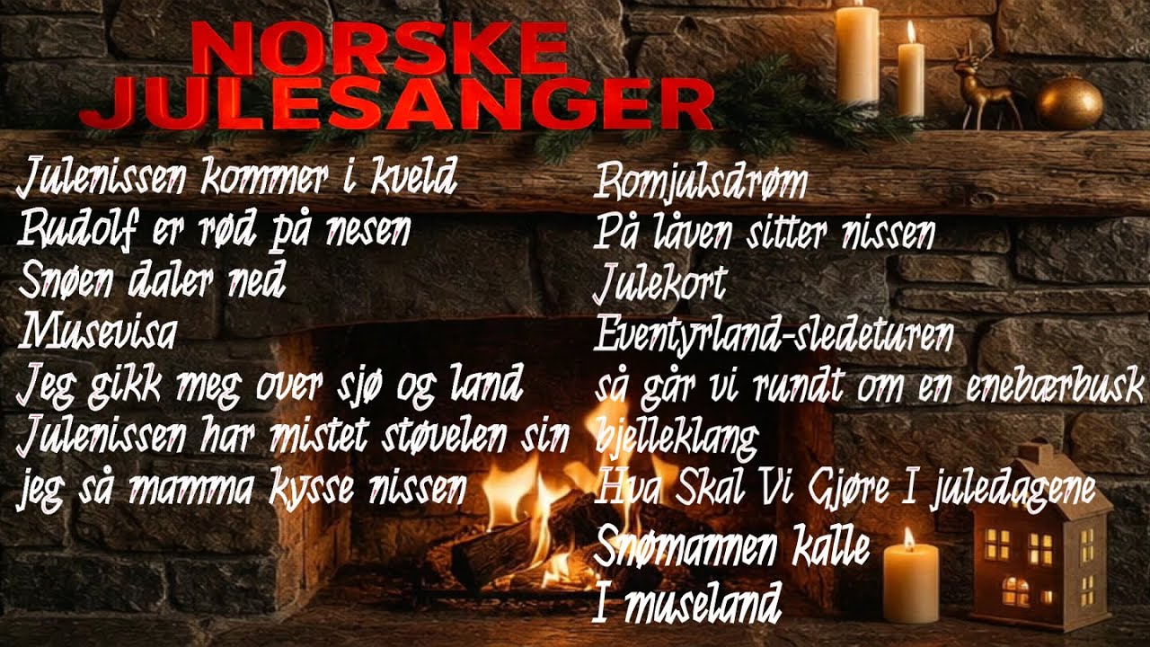 Peis med Norsk julemusikk - kjente og kjære julesanger for barn og ...