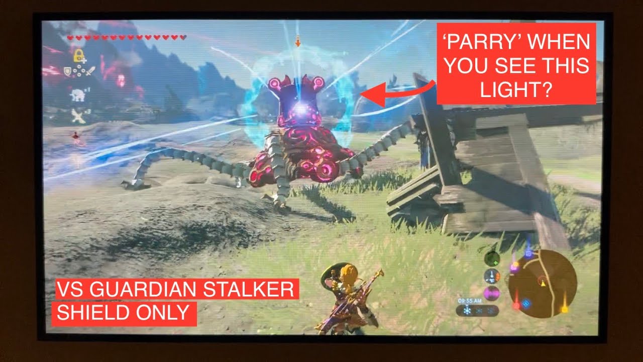 The Legend of Zelda: Breath of the Wild - VS Guardian Stalker - YouTube