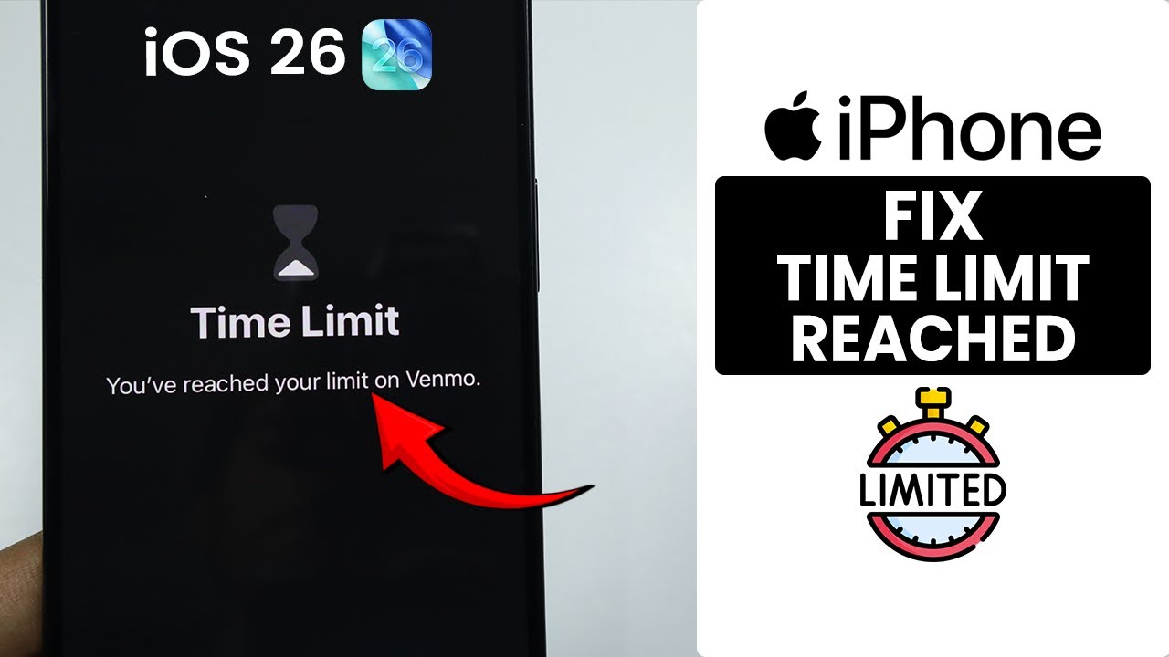 [iOS 26] How to Fix Time Limit Reached Issue on iPhone - Time Limit ...