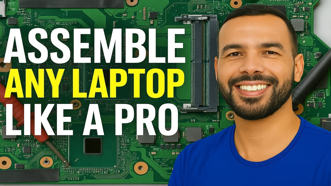 Assemble ANY Laptop Like a Pro - Beginners Welcome | Laptop Motherboard ...