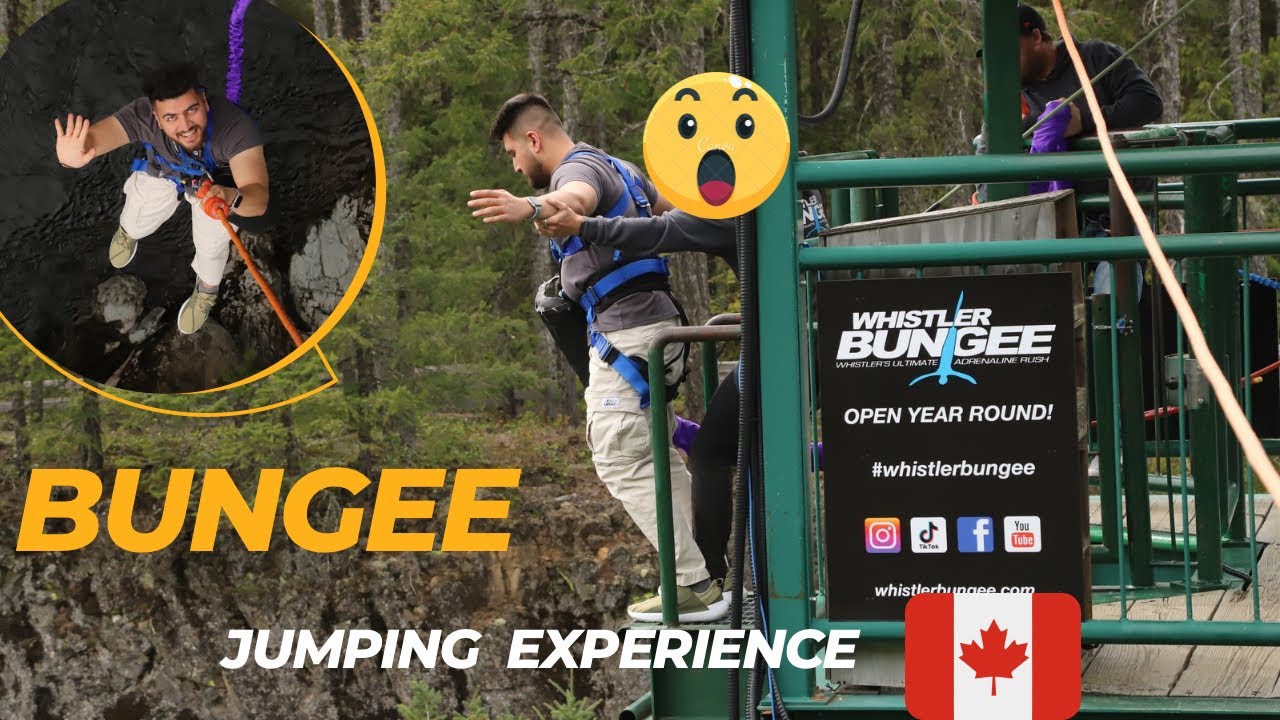 FIRST BUNGEE 😰JUMPING ⛰️EXPERIENCE! 😍JUMPING FROM A MOUNTAIN ALONE!😰 # ...