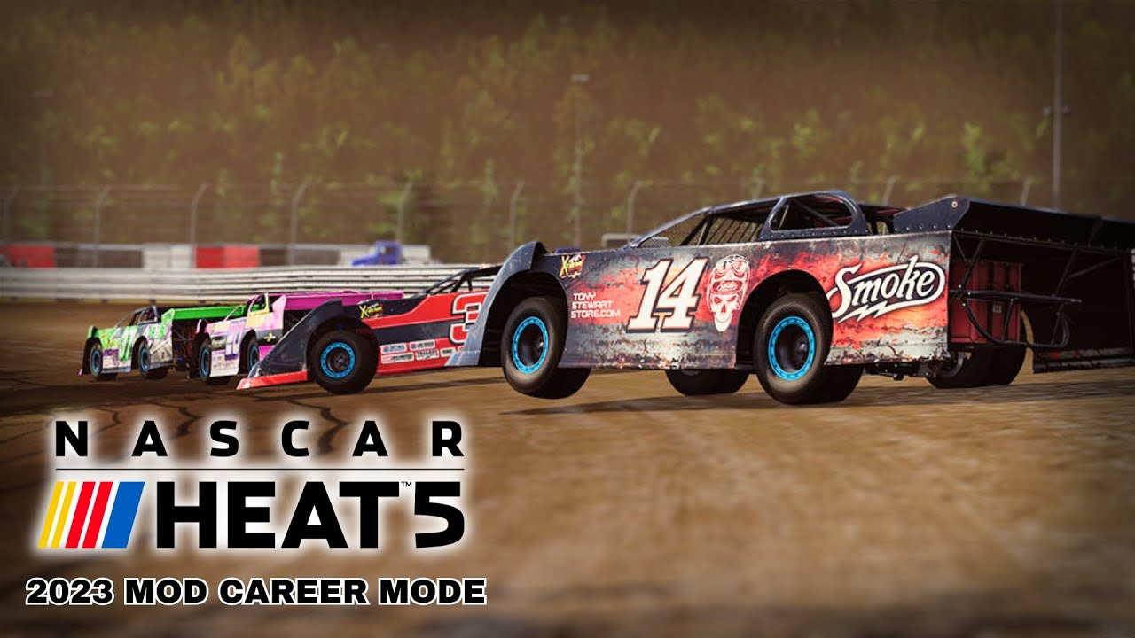 The Beginning of Our Career! || NASCAR Heat 5 Next Gen Mod Career #1 ...