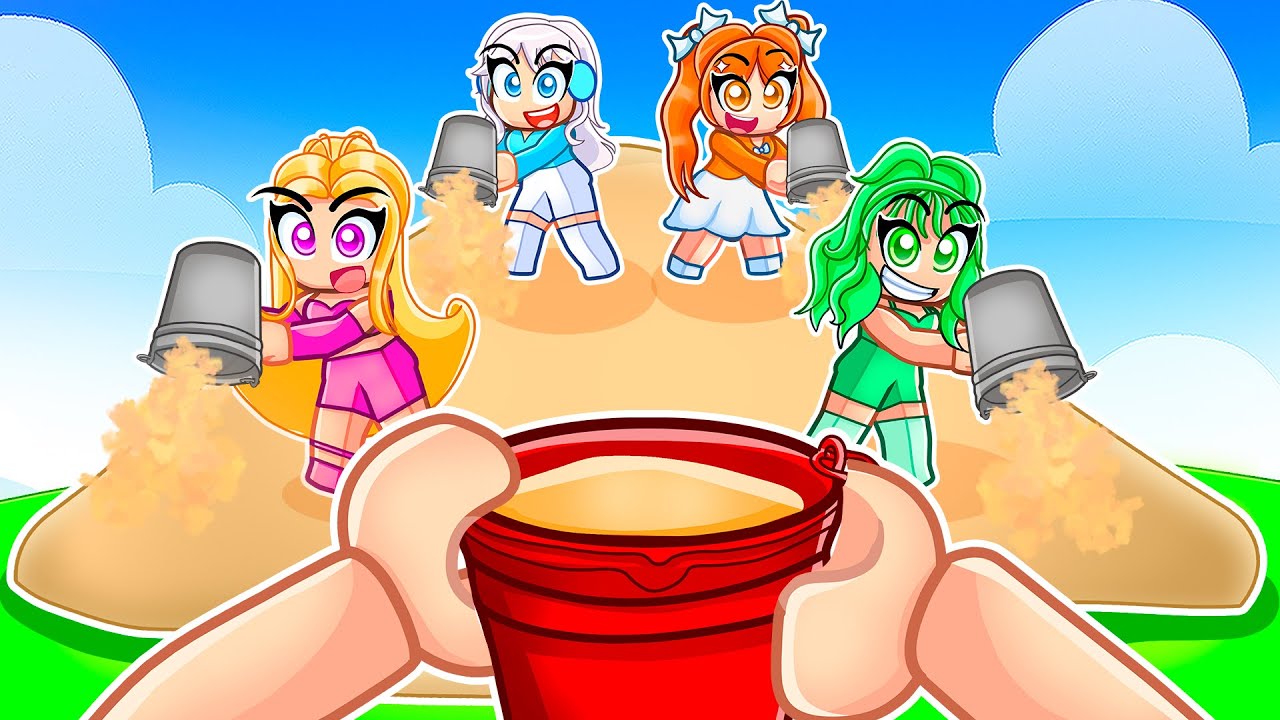 Techy Plays Pile Up Sand With Roblox With MY CRAZY FAN GIRLS... - YouTube