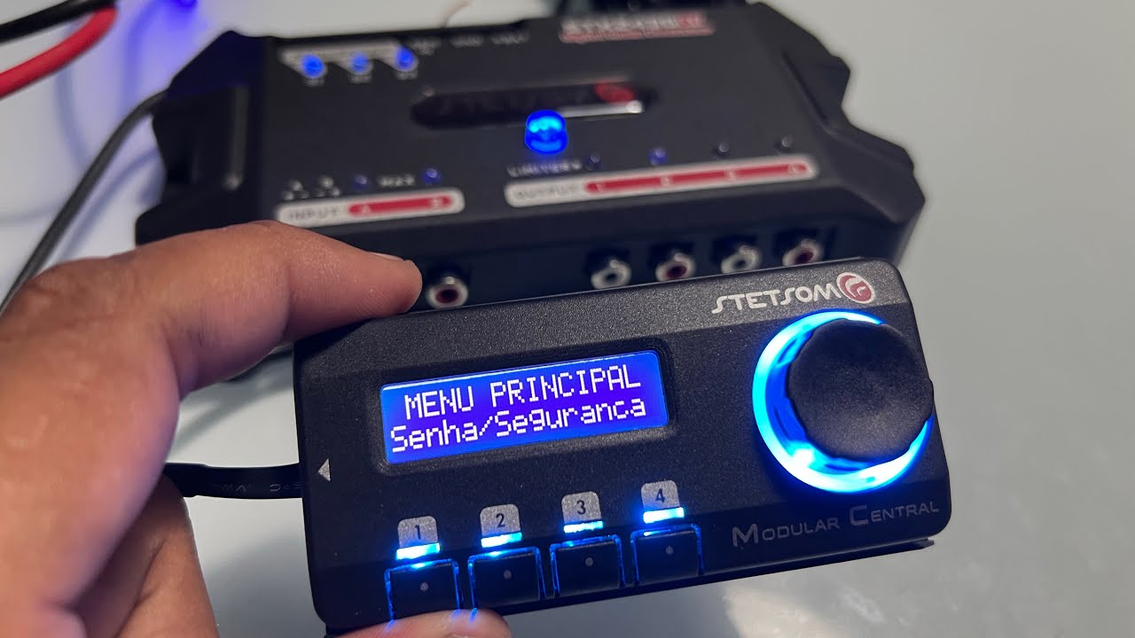 NOVO PROCESSADOR STETSOM STX2436 + MONITOR MODULAR CENTRAL! QUE NOVIDADE TOP ! - YouTube