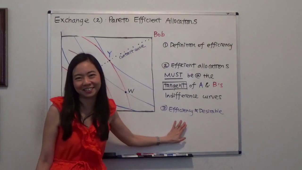 Pareto Efficiency Edgeworth Box