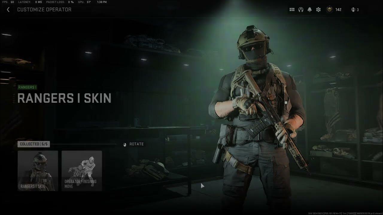Modern Warfare 2 Barrage Operator Skin Youtube