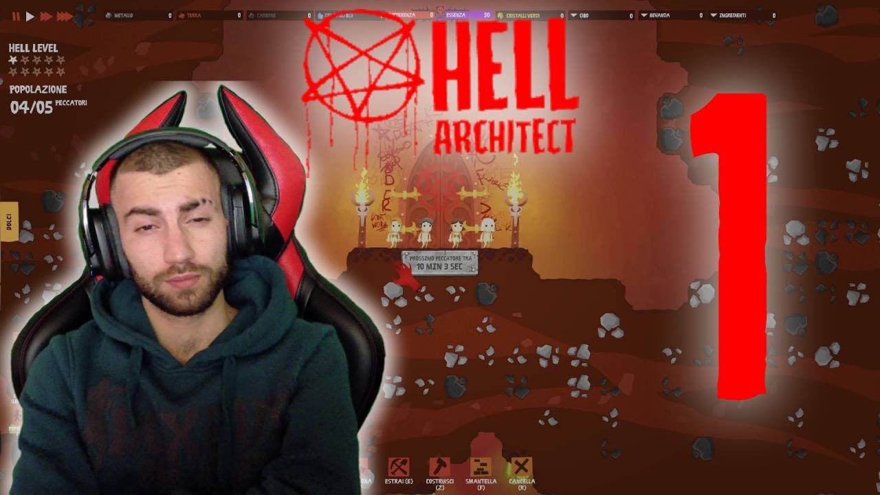 LUCIFERO CI ASSUME! | Hell Architect Ep.1 #hell #architect #2025 #ita #gamplay #walkthrough # ...