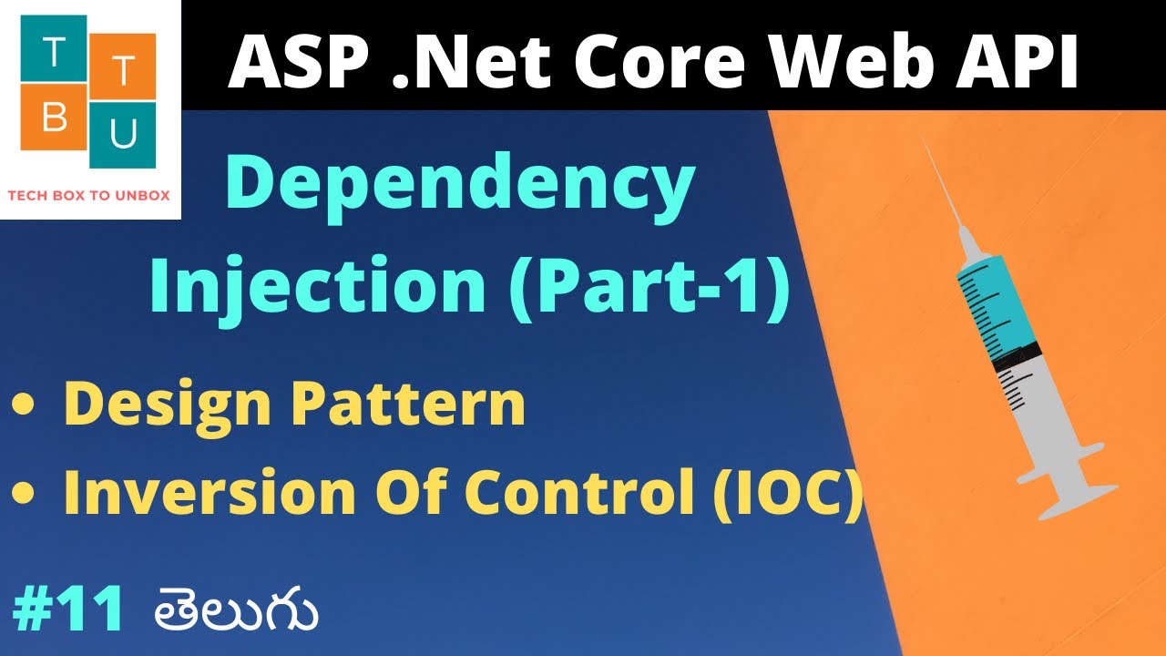 Dependency Injection In Net Core Part 1 Youtube 5707