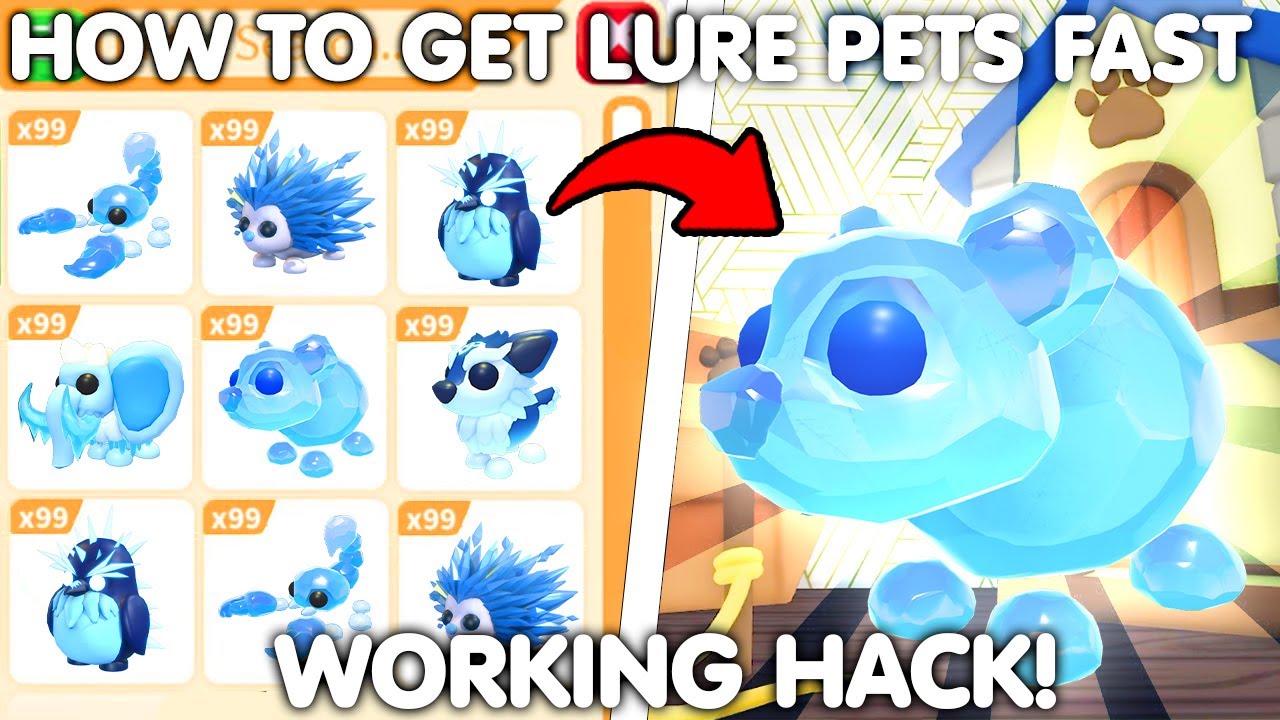 🔥HOW TO ALWAYS CATCH NEW ICE LURE PETS FAST IN ADOPT ME...👀🔥(GET LURE ...