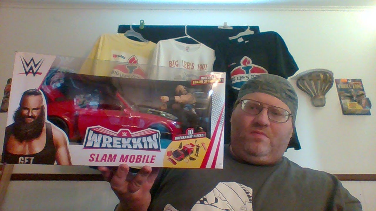Big Lee's Corner: WWE Wreckin' Slam Mobile With Braun Stroman Figure ...