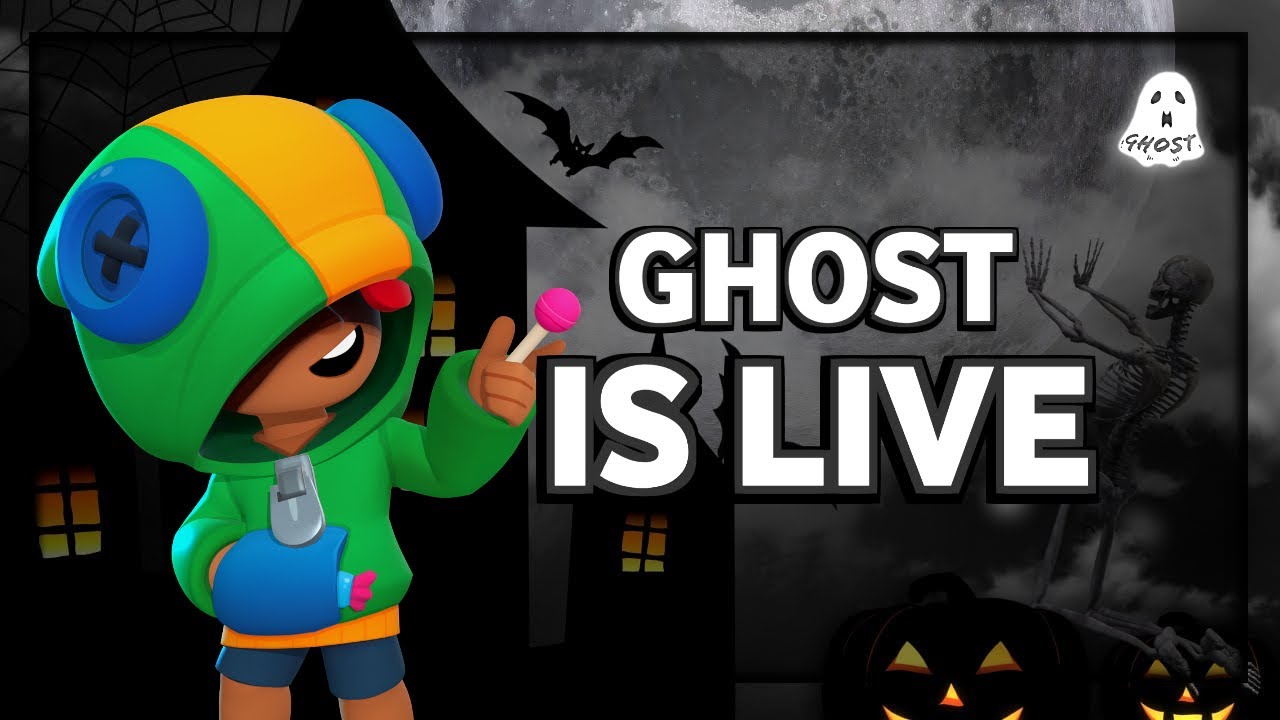 Ghost is live playing Brawl Stars 🤩 - YouTube