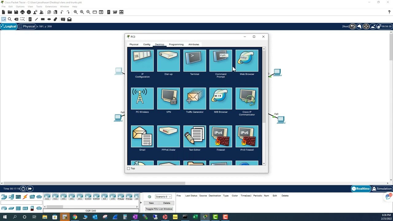 Packet Tracer - How to change Font Size, Foreground and BackGround ...