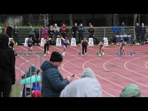 100m kobiet U16 bieg 4 - Poznań 20230506 - YouTube