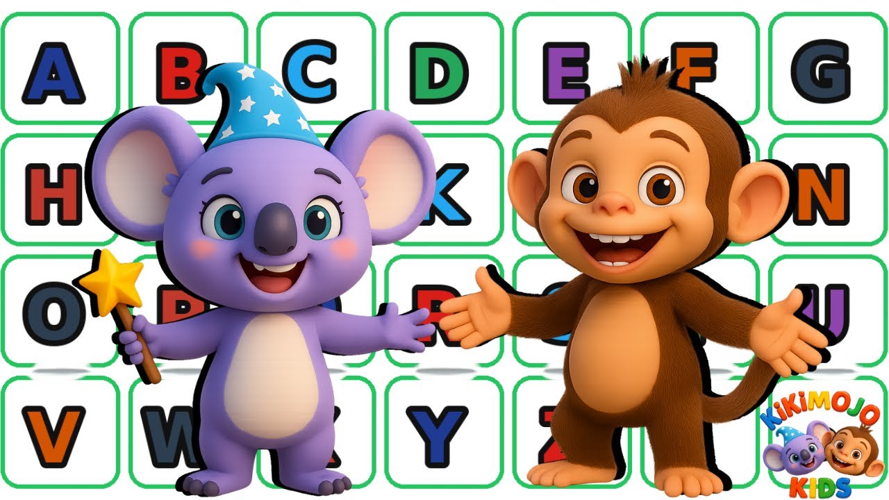 ABC Song|Alphabet for Kids|Learn ABC Song|kikimojo kids - YouTube