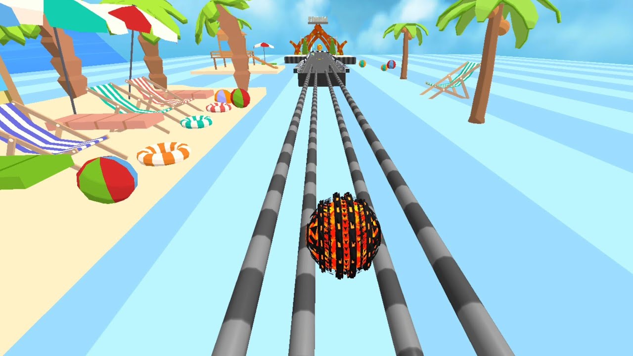 City Ball Run 3D Gameplay 💥 Naftrix Gaming Game 163 Android iOS - YouTube