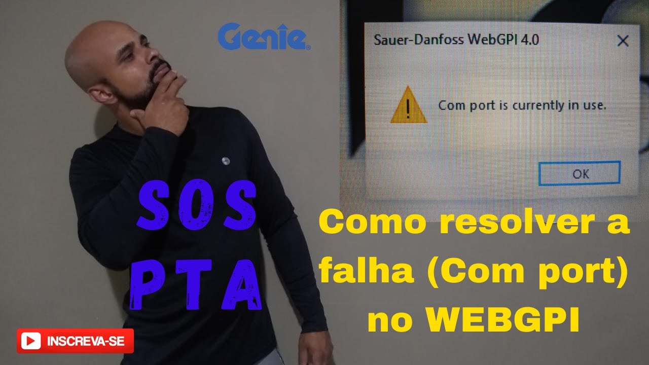 Como resolver a falha ( Com Port ) no WEBGPI. - YouTube