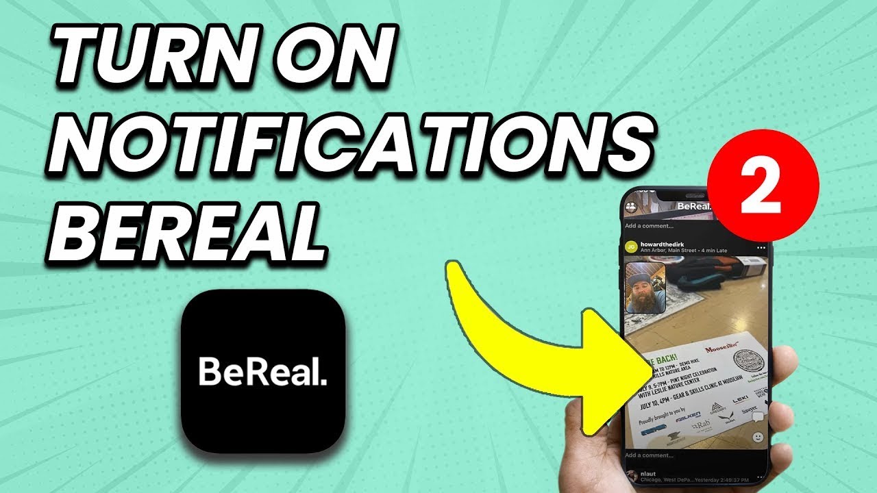 How To Turn On BeReal Notifications (EASY!) - YouTube