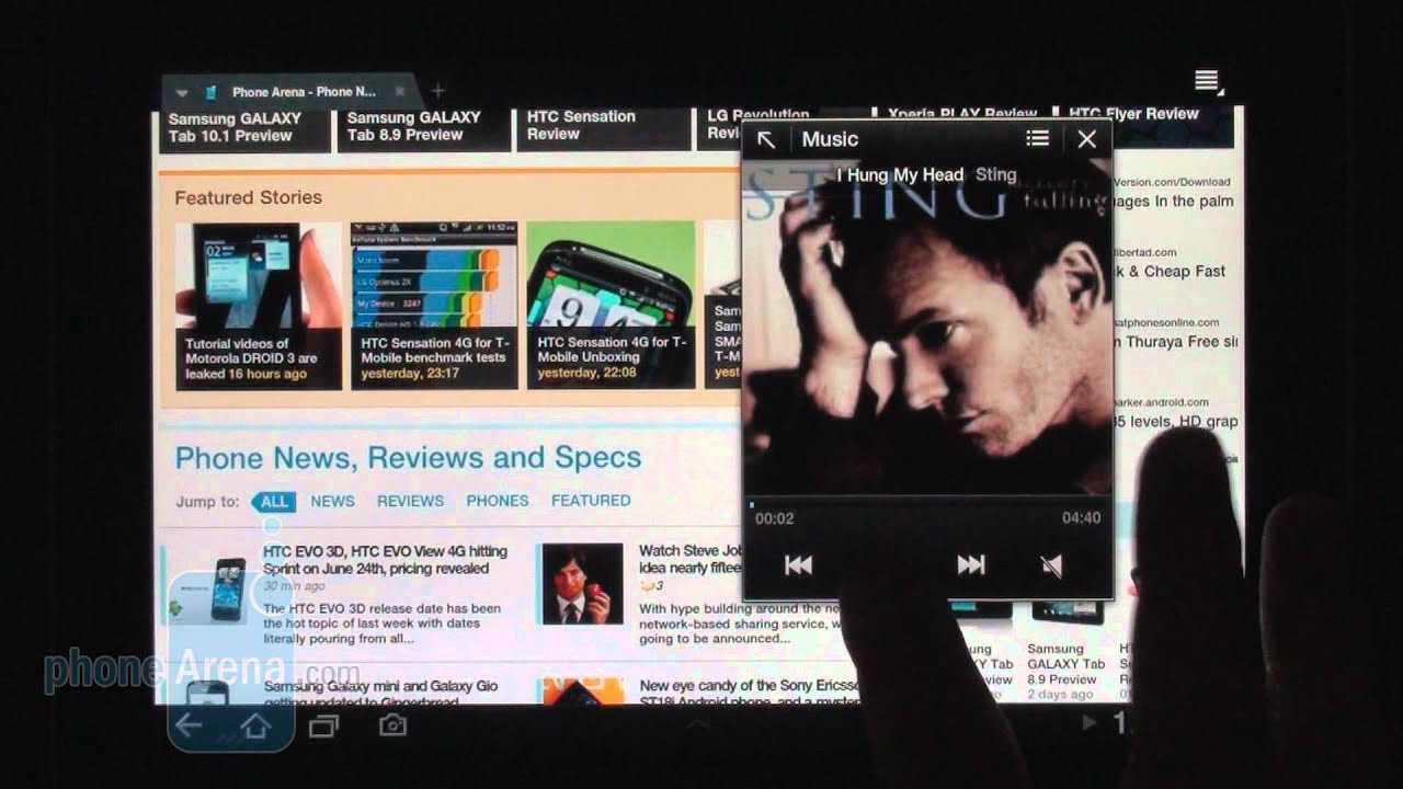 Samsung TouchWiz UX for tablets overview - YouTube