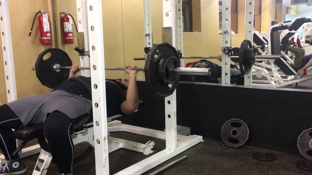 Bench Press 175x5x1, RPE 7 - YouTube