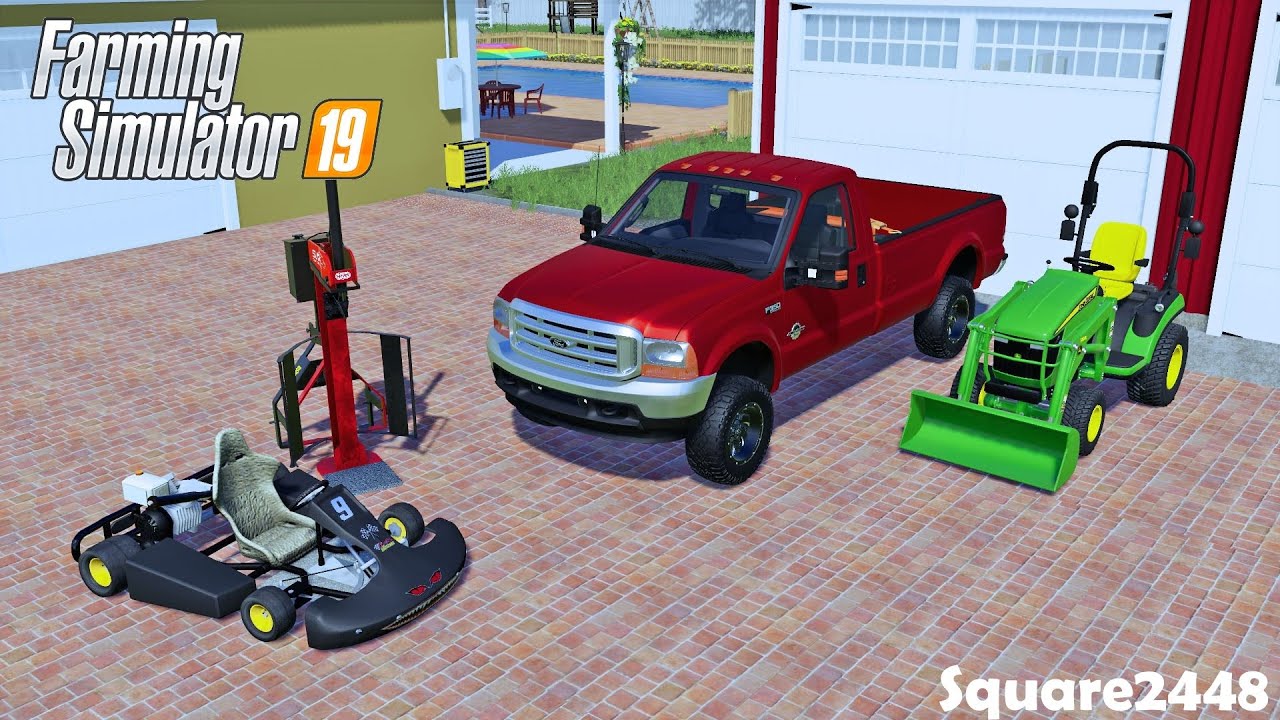 Bought A $400 Go Cart | Renting A Log Splitter | JD1025R | Homeowner ...