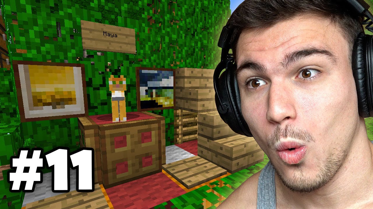 Căsuță pentru Maya Răsfățata - Minecraft Grădinitza #11 - YouTube