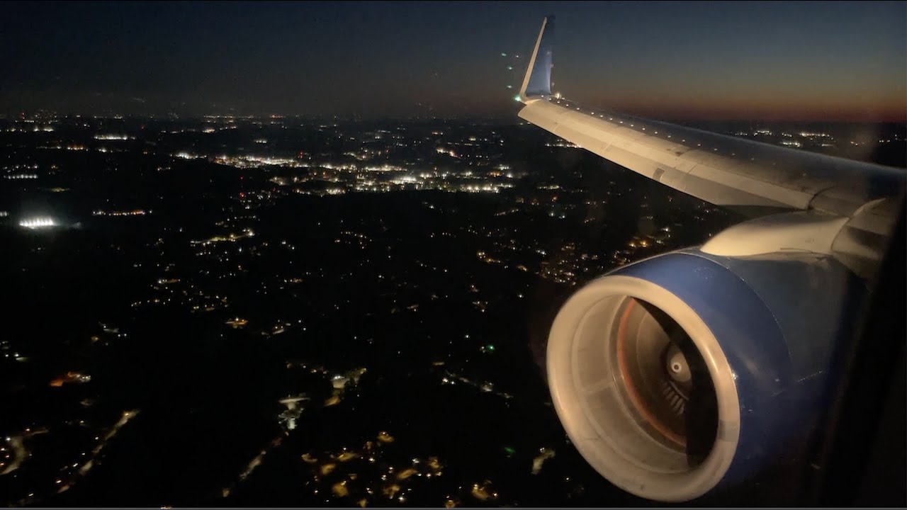 Delta Air Lines Boeing 757-200 (Winglets) Landing at Atlanta Hartsfield ...