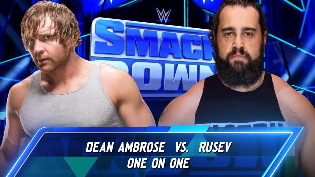After long time the scary man in the ring dean ambrose is here - YouTube