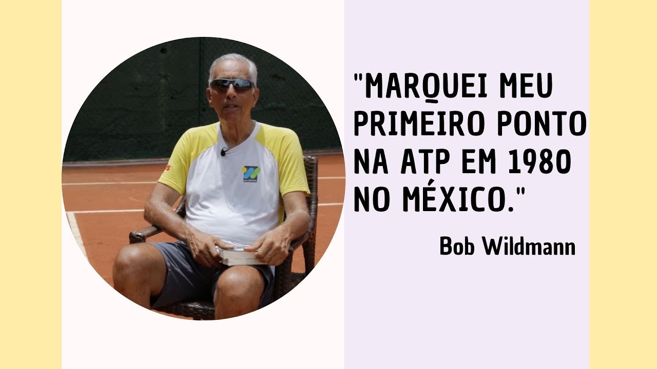Bob Wildmann: “Saque e voleio foi uma opção que eu tive e deu certo ...