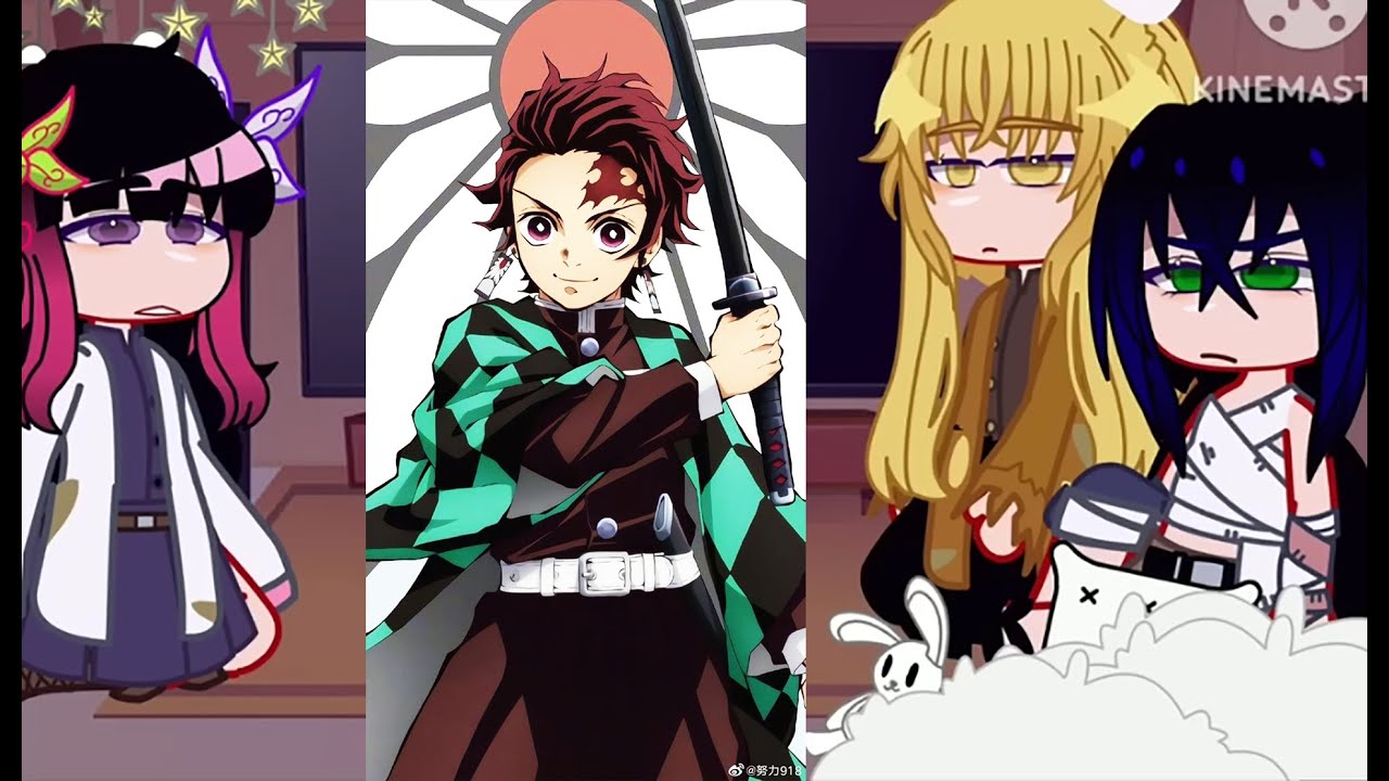 👒 Future Hashiras react to Demon King Tanjiro| Gacha Club | Compilation ...