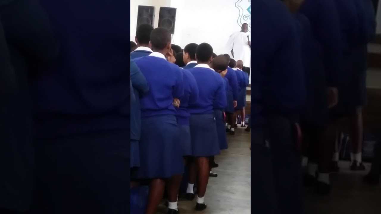 THE FATHER OF UMLAZI COMTECH HIGH SCHOOL BEGINNING OF PRAYER WEEK - YouTube