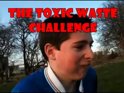 Real Life Video! The Toxic Waste Challenge! - YouTube