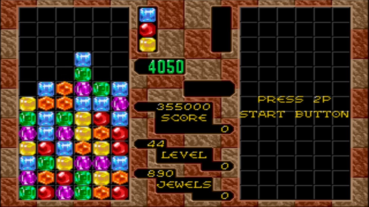 Columns 💎 SEGA 🎮 Hard _ L10 - YouTube