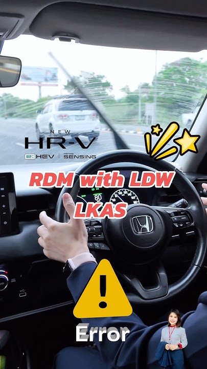 การใช้งานระบบ RDM with LDW กับ LKAS #rdw #lkas #hondahrv2025 #hrvehev #รถยนต์คันแรก - YouTube