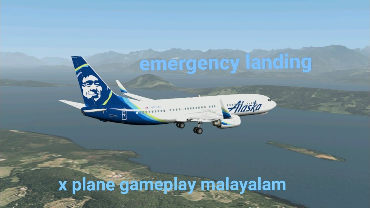 X plane gameplay malayalam. Emergency landing ,low visibility - YouTube